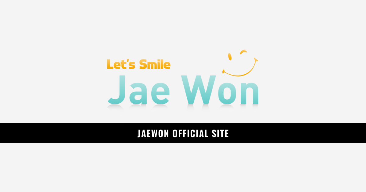 JaeWon OFFICIAL SITE